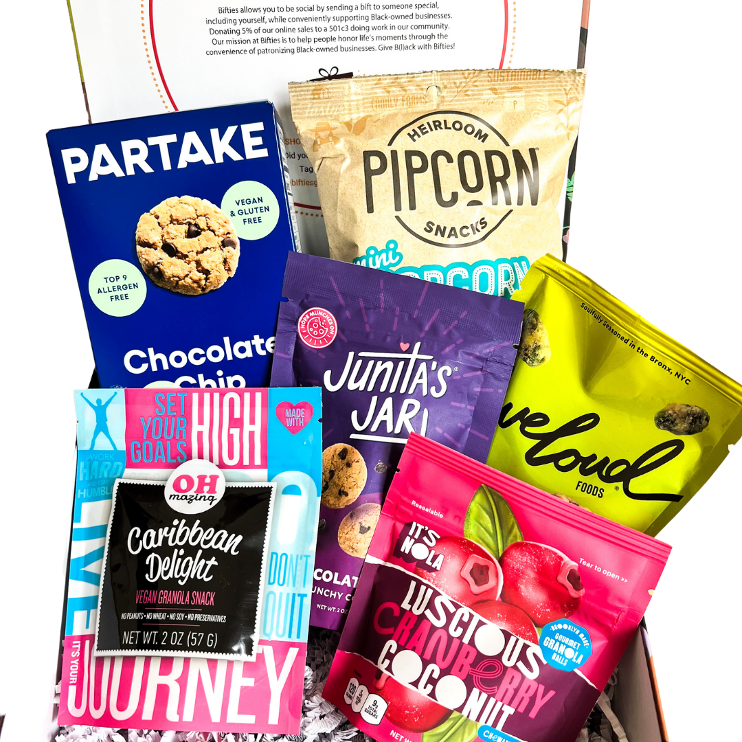 Bifties Gifts | Yum Box | Black-Owned Snack Gift Box