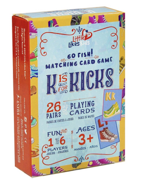Bifties Gifts | Go Fish Playing cards for Kids